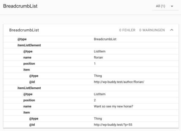 How to generate a BreadcrumbList Schema - SNIP: Rich Snippets & Structured Data WordPress Plugin